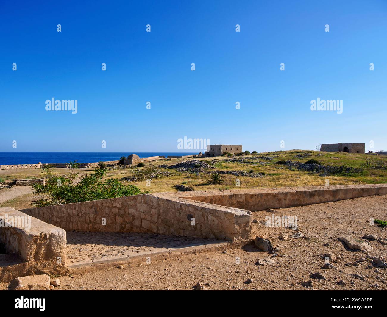Venetian Fortezza Castle, City of Rethymno, Rethymno Region, Crete ...