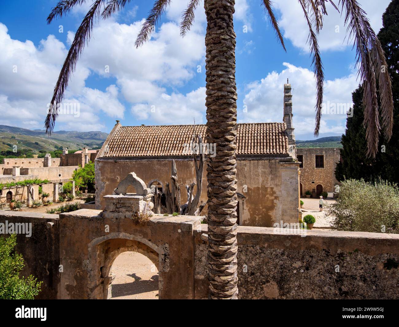 Rethymno crete monastery hi-res stock photography and images - Alamy