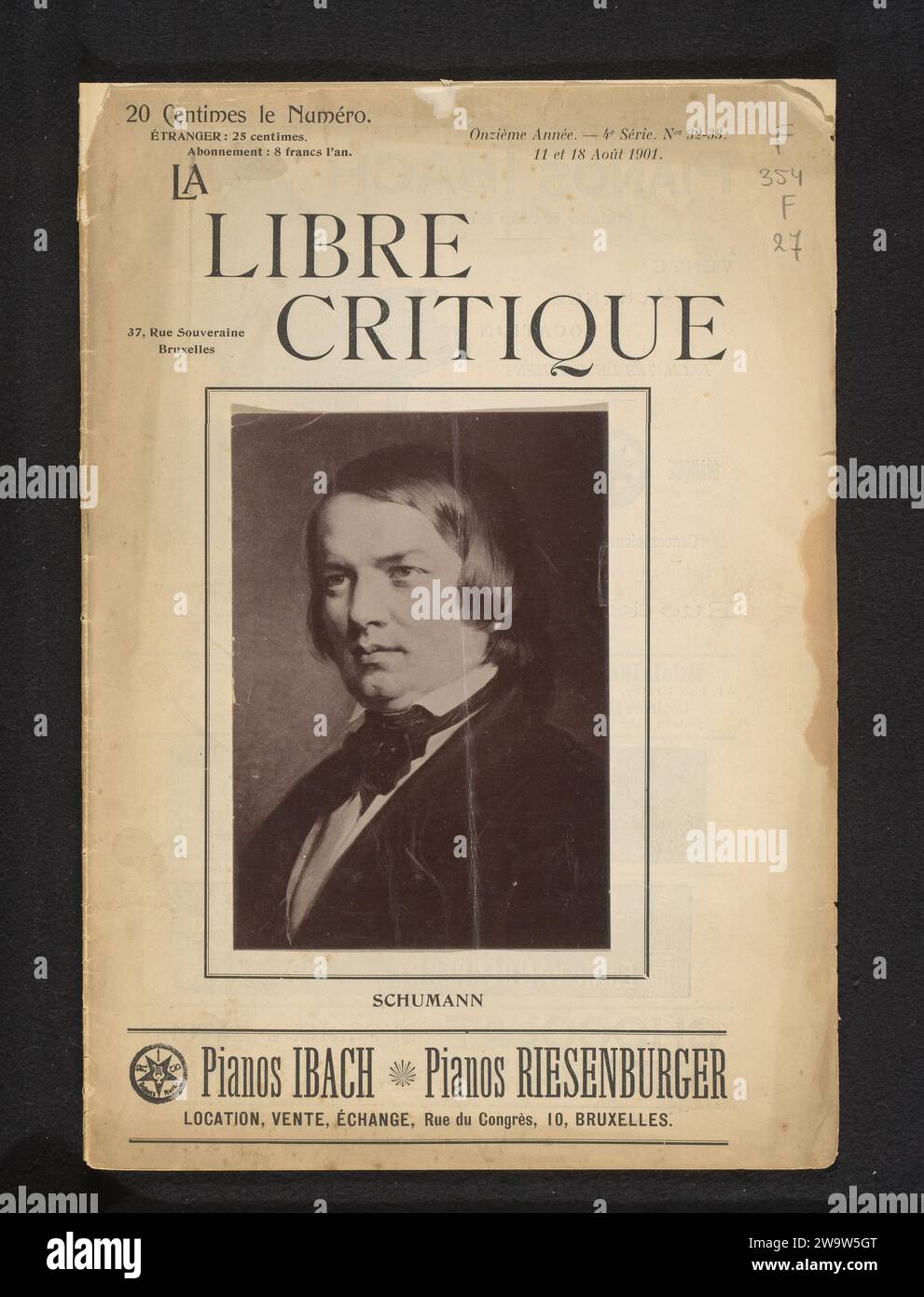 Robert schumann portrait composer hi-res stock photography and images ...