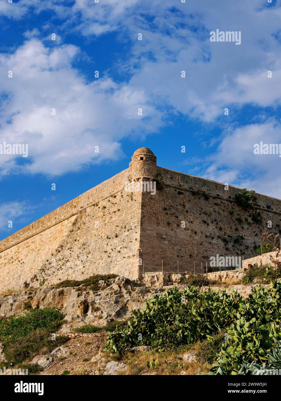 Venetian Fortezza Castle, City of Rethymno, Rethymno Region, Crete ...