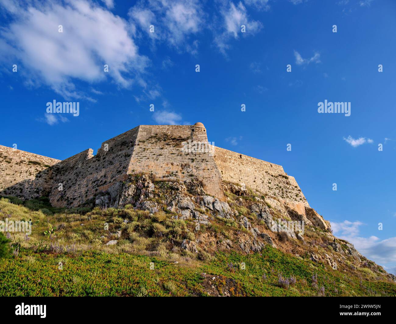 Venetian Fortezza Castle, City of Rethymno, Rethymno Region, Crete ...