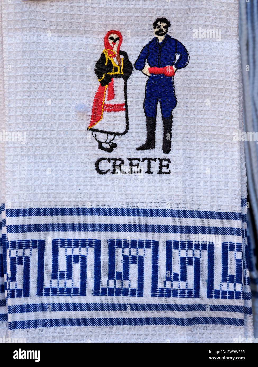 Souvenir Shop at the Old Town, City of Heraklion, Crete, Greece Stock ...