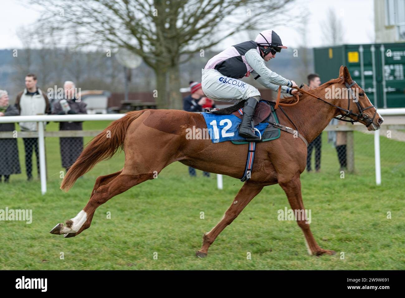 Whisky Express, ridden by Sean Bowen and trained by Harry Fry, racing ...