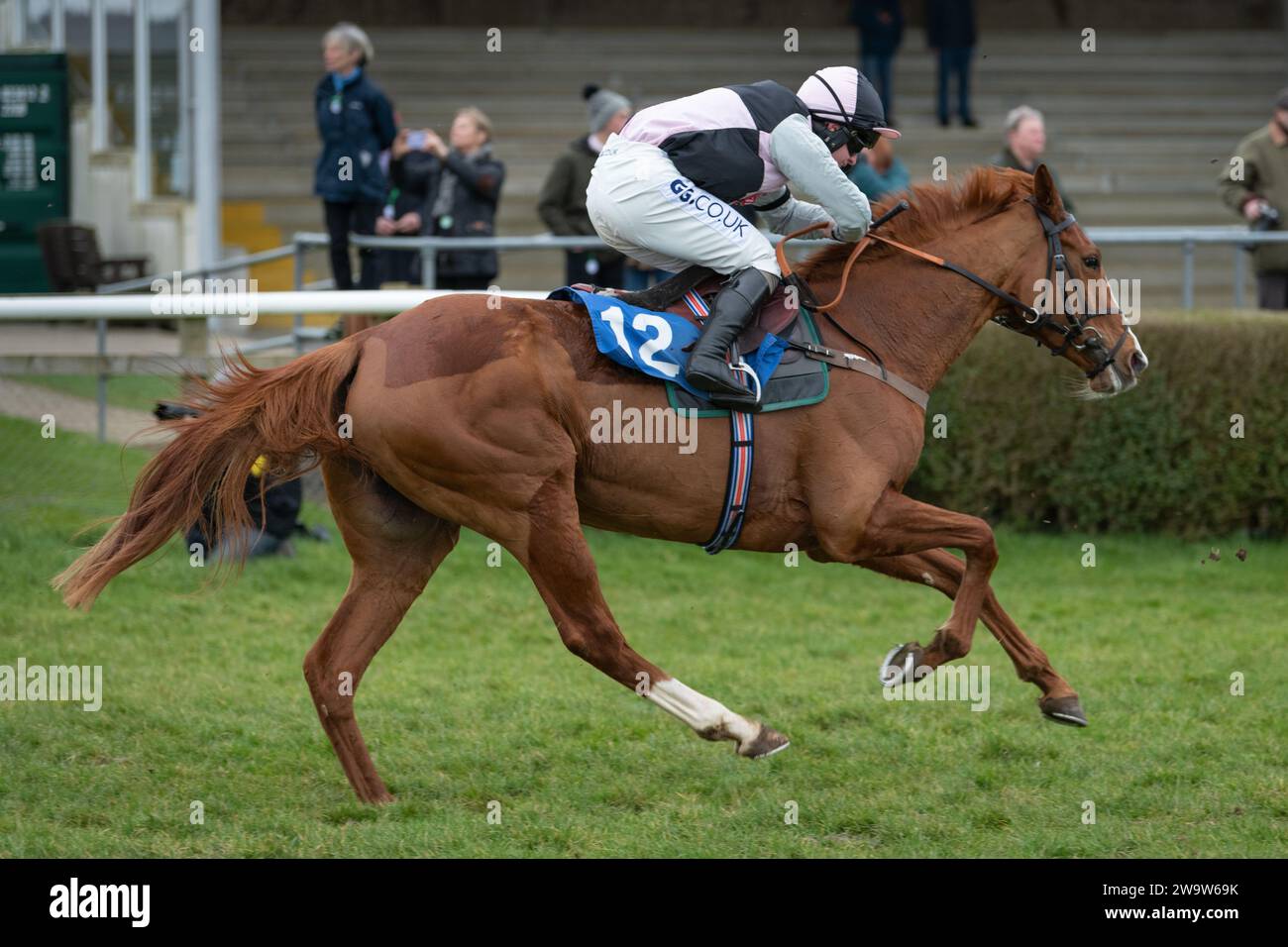 Whisky Express, ridden by Sean Bowen and trained by Harry Fry, racing ...