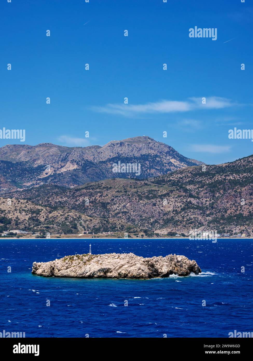 Coast of Pigadia, Karpathos Island, Dodecanese, Greece Stock Photo - Alamy