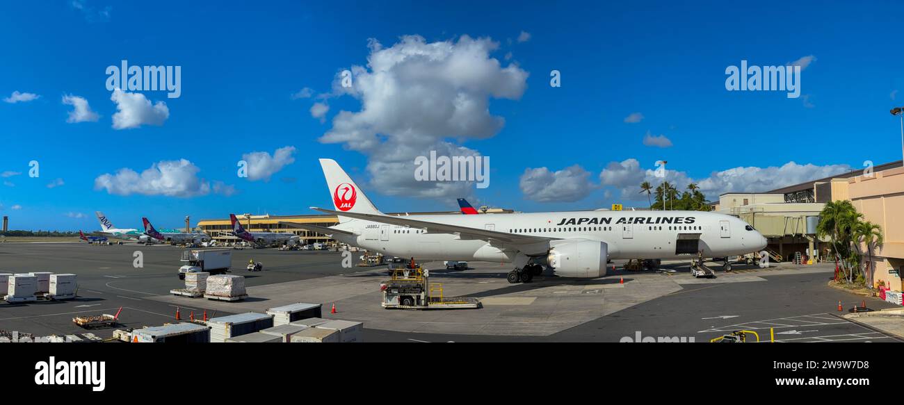 Honoululu airport hi-res stock photography and images - Alamy