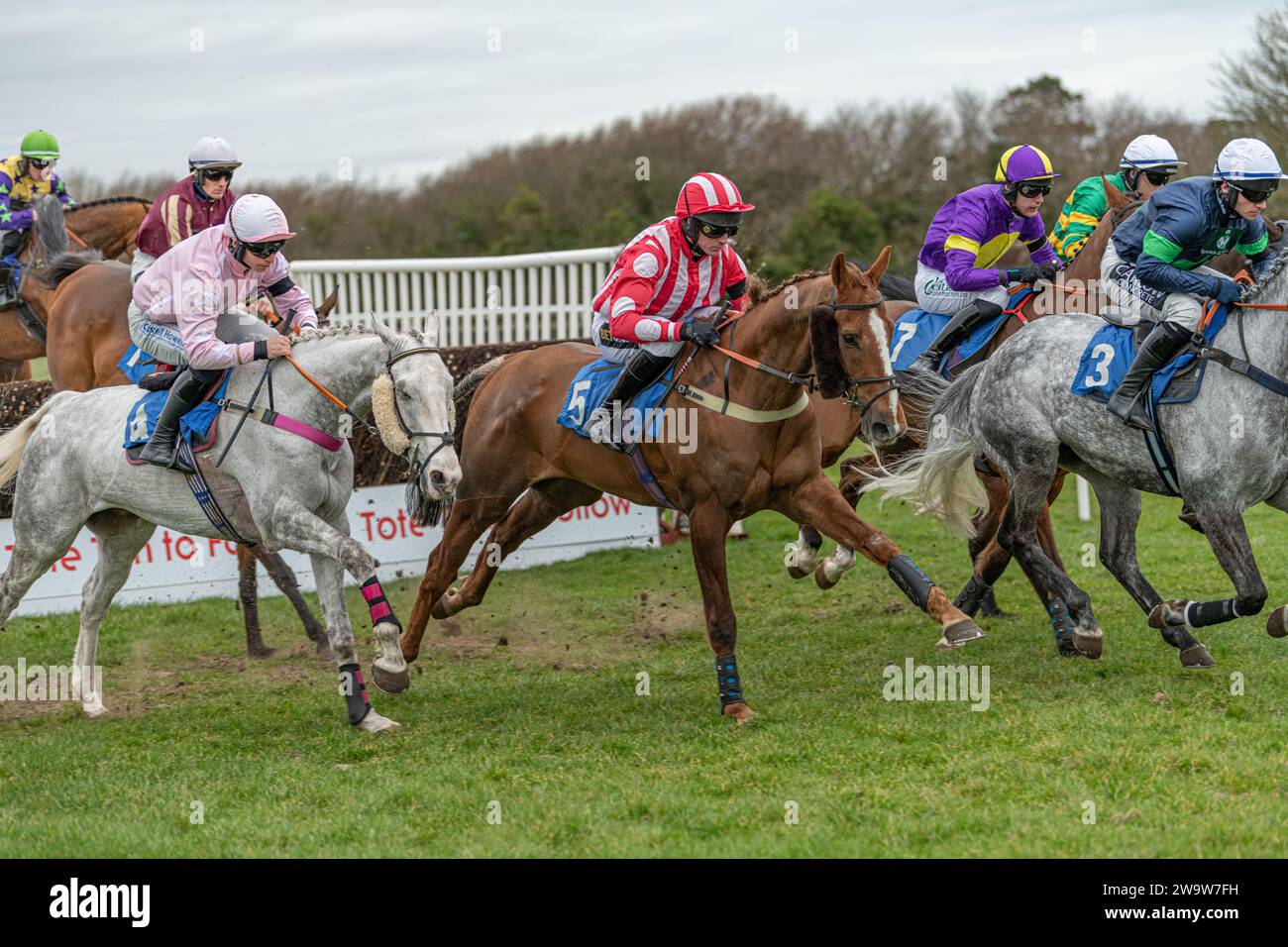 Belle Jour, ridden by Tom Cannon and trained by Chris Gordon, racing at ...