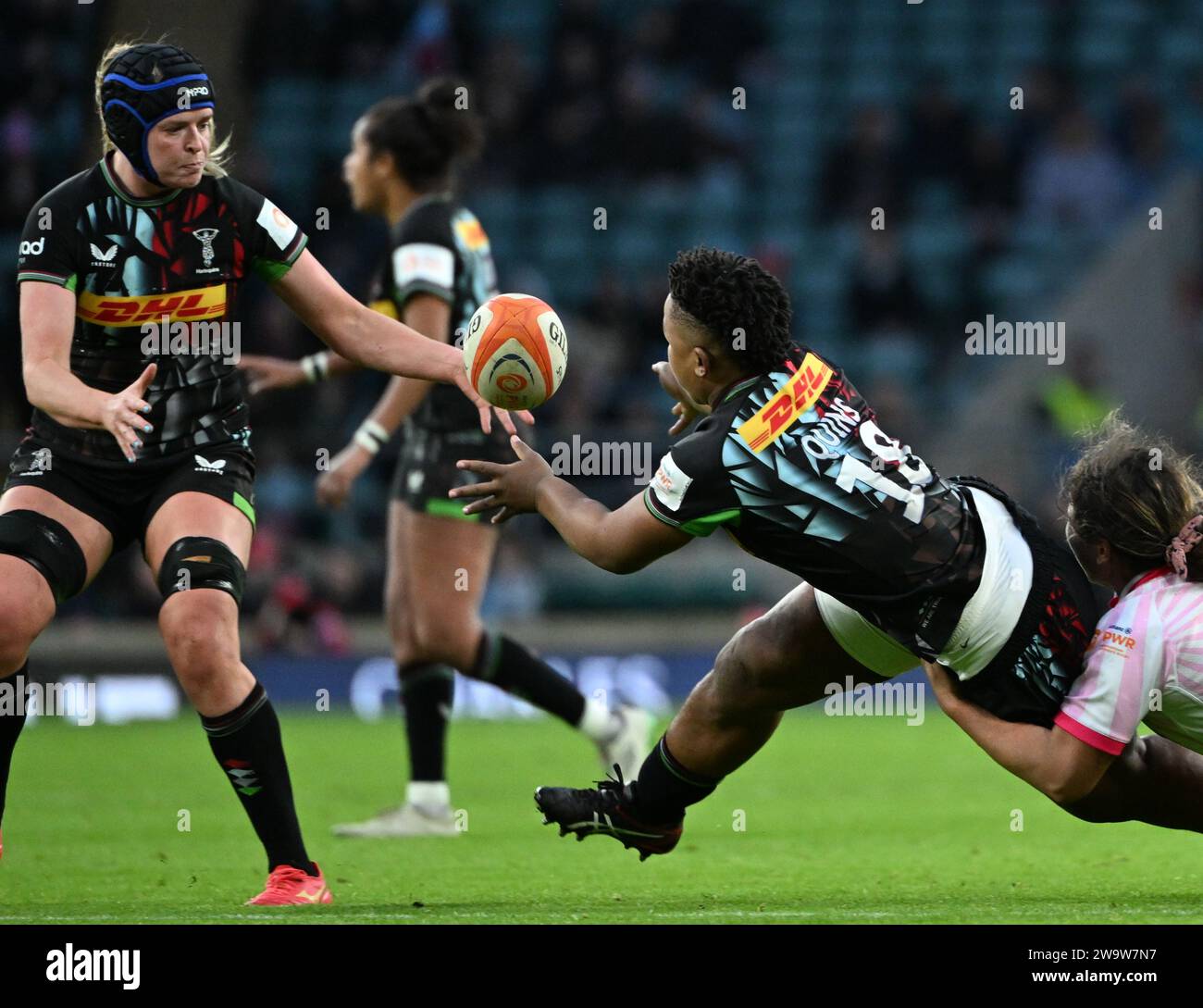 Twickenham Stadium, London, UK. 30th Dec, 2023. Premiership Womens ...