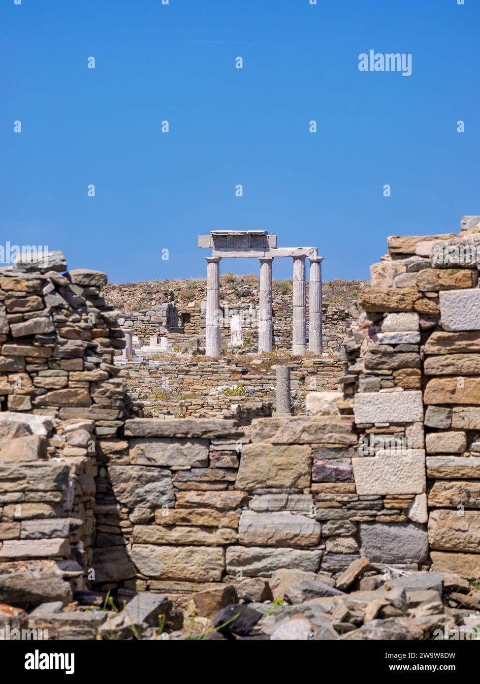 Establishment of the Poseidoniasts, Delos Archaeological Site, Delos ...