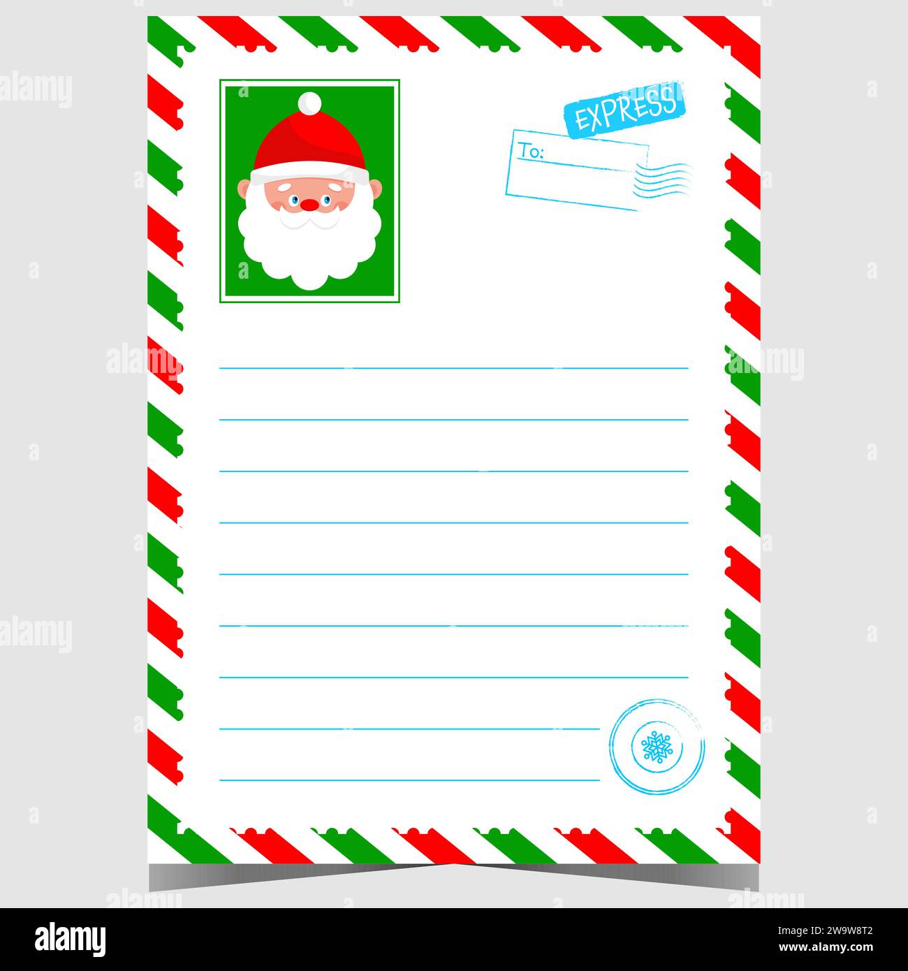 Stamp character Stock Vector Images - Alamy