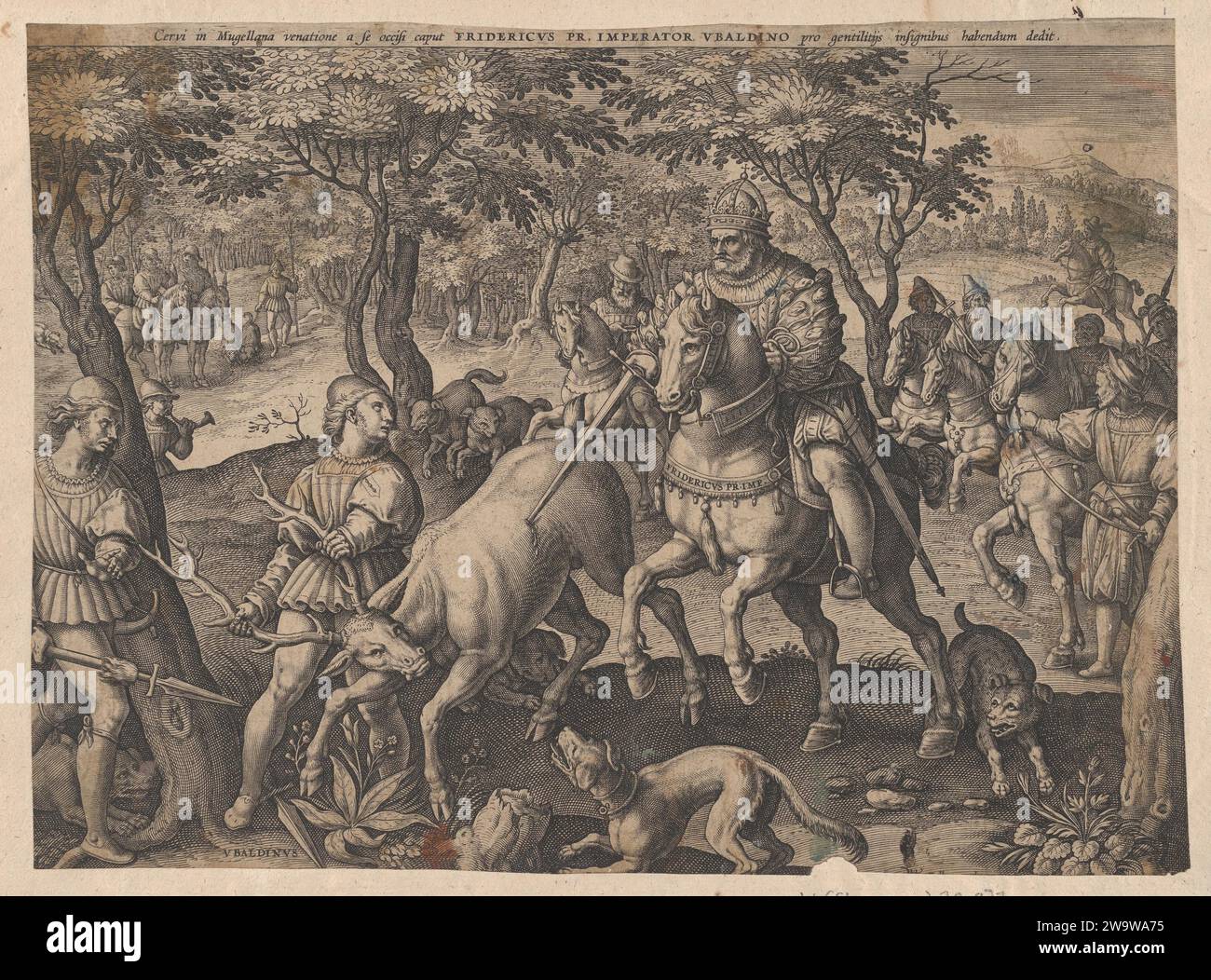 The Deer Hunt of Emperor Frederick I Barbarossa and Ubaldino Ubaldini ...