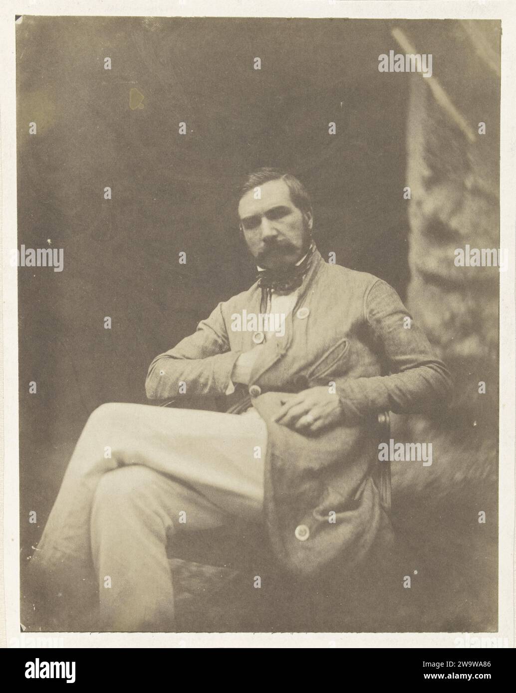 Portrait of a man, possibly a self-portrait of Louis-Rémy Robert, Louis ...