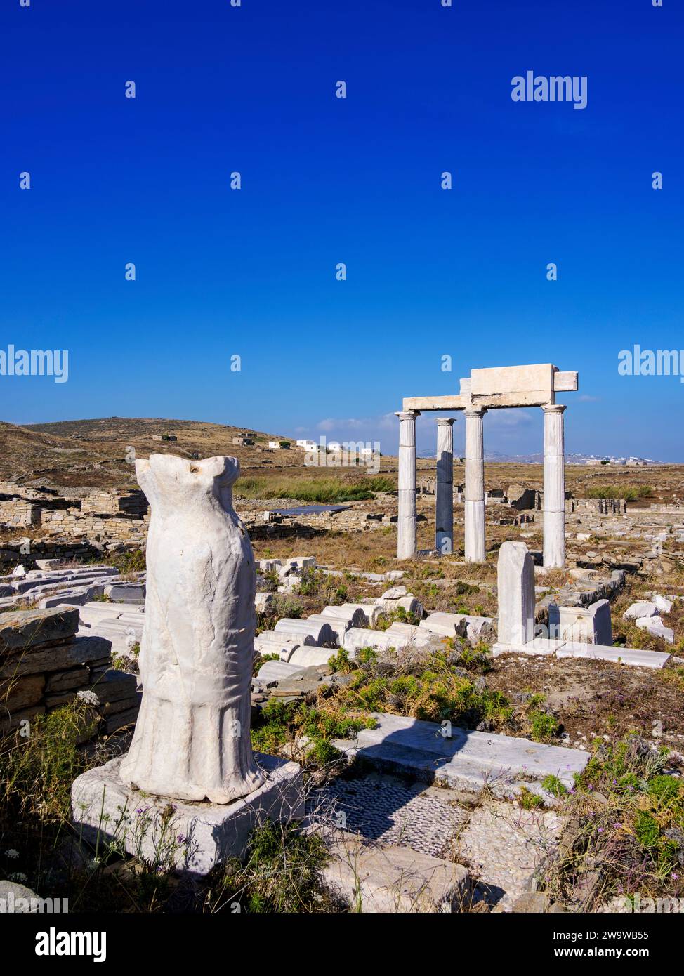 Establishment of the Poseidoniasts, Delos Archaeological Site, Delos ...