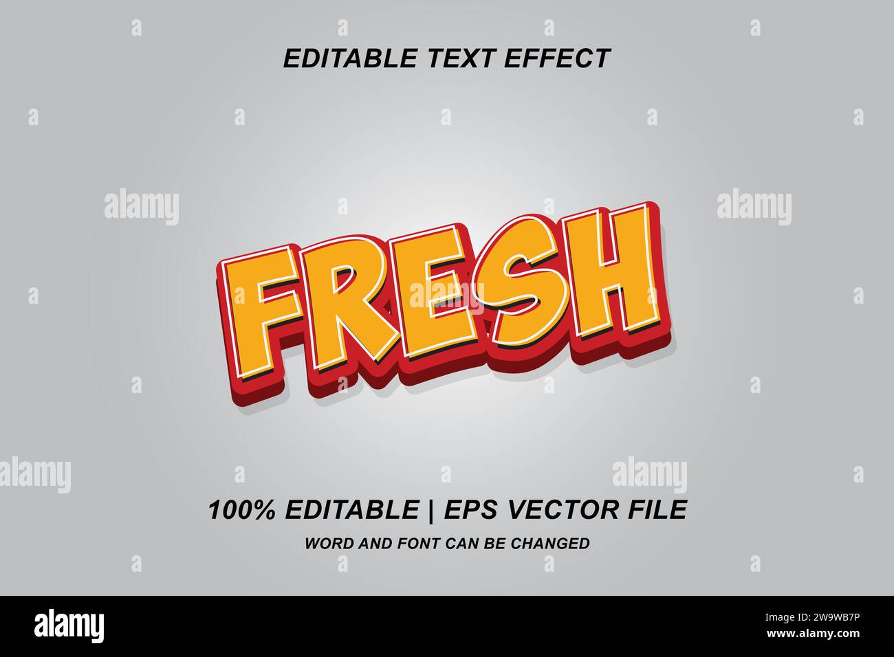 Editable word effect hi-res stock photography and images - Alamy