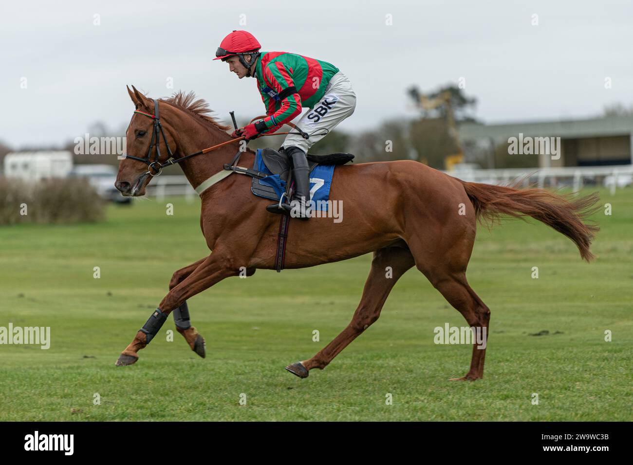 Dance with Fire, ridden by Tom Bellamy and trained by Alan King, racing ...