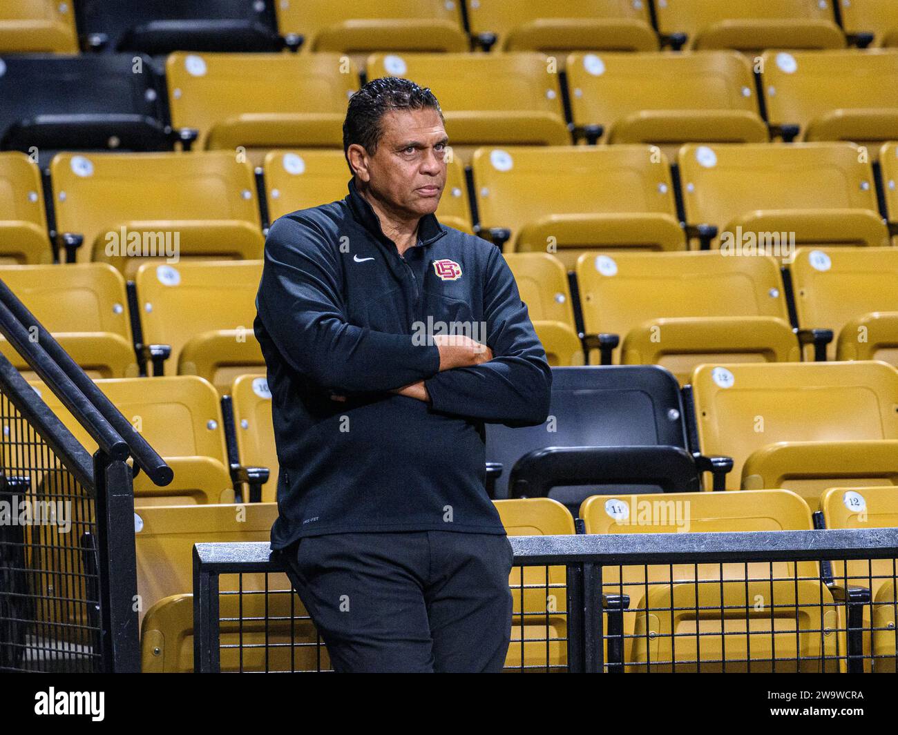 Orlando, FL, FL, USA. 29th Dec, 2023. Bethune-Cookman head coach Reggie ...