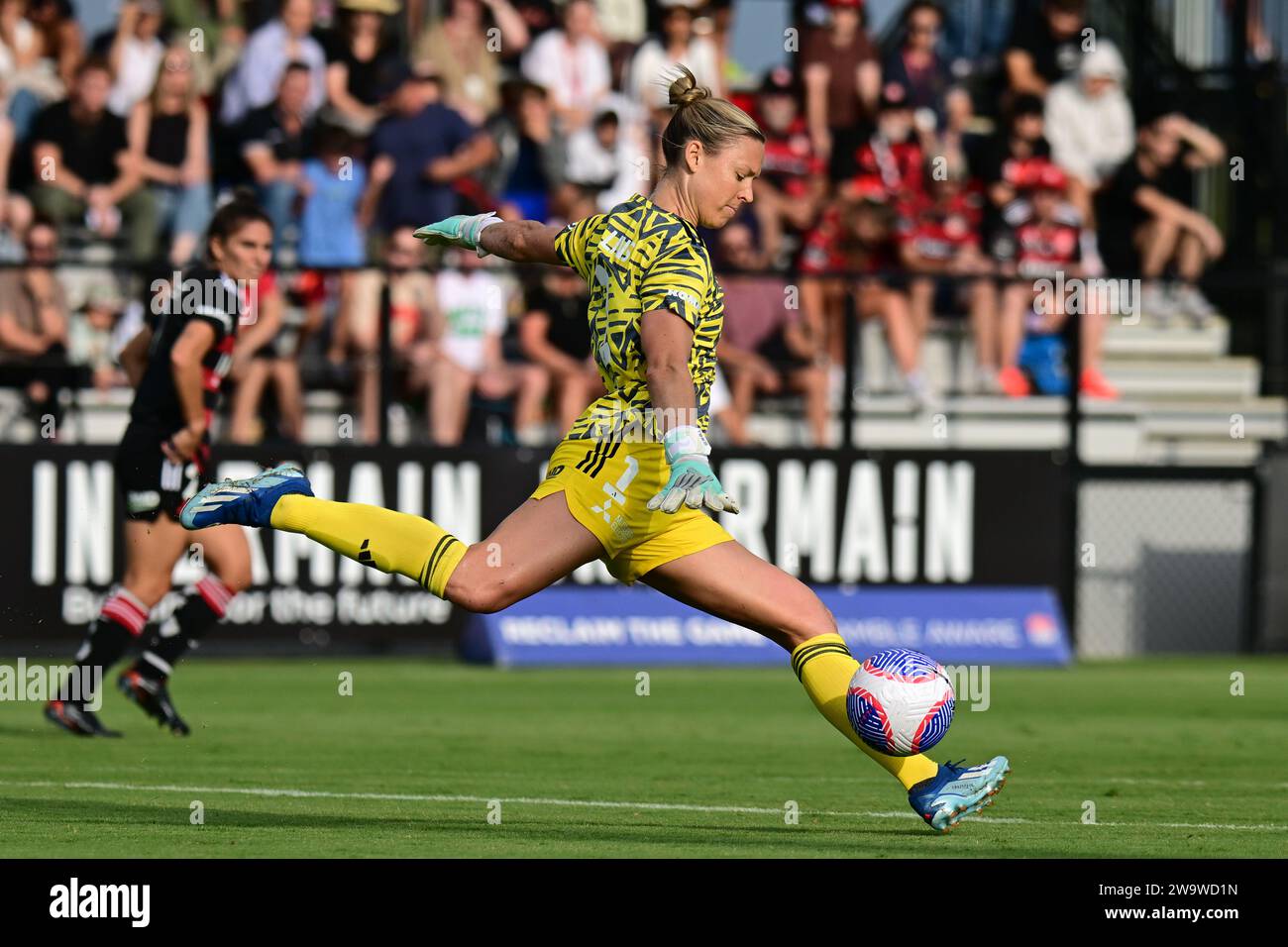 Rooty Hills, Australia. 30th Dec, 2023. Kaylie Ann Collins of Western ...