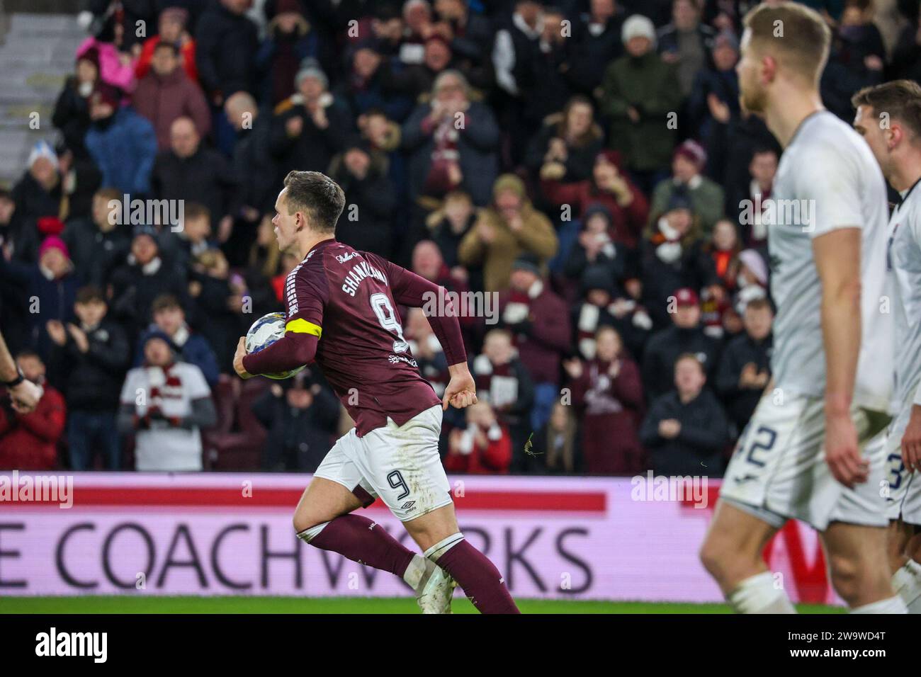 Tynecastle Park Edinburgh, UK. 30th Dec, 2023. During the Cinch ...