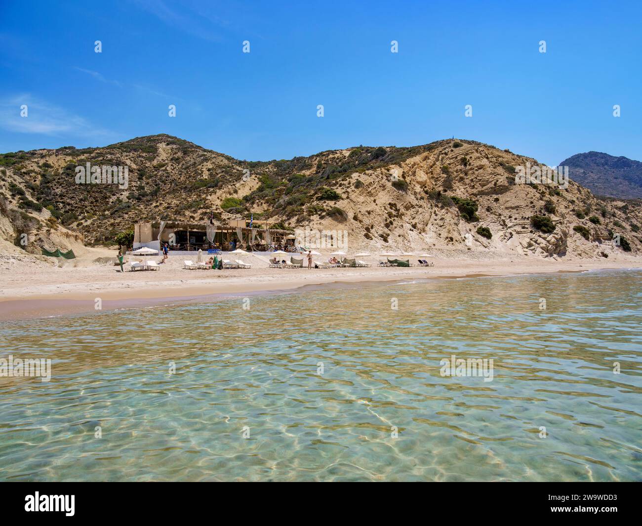Kavo Paradiso Beach, Kos Island, Dodecanese, Greece Stock Photo - Alamy