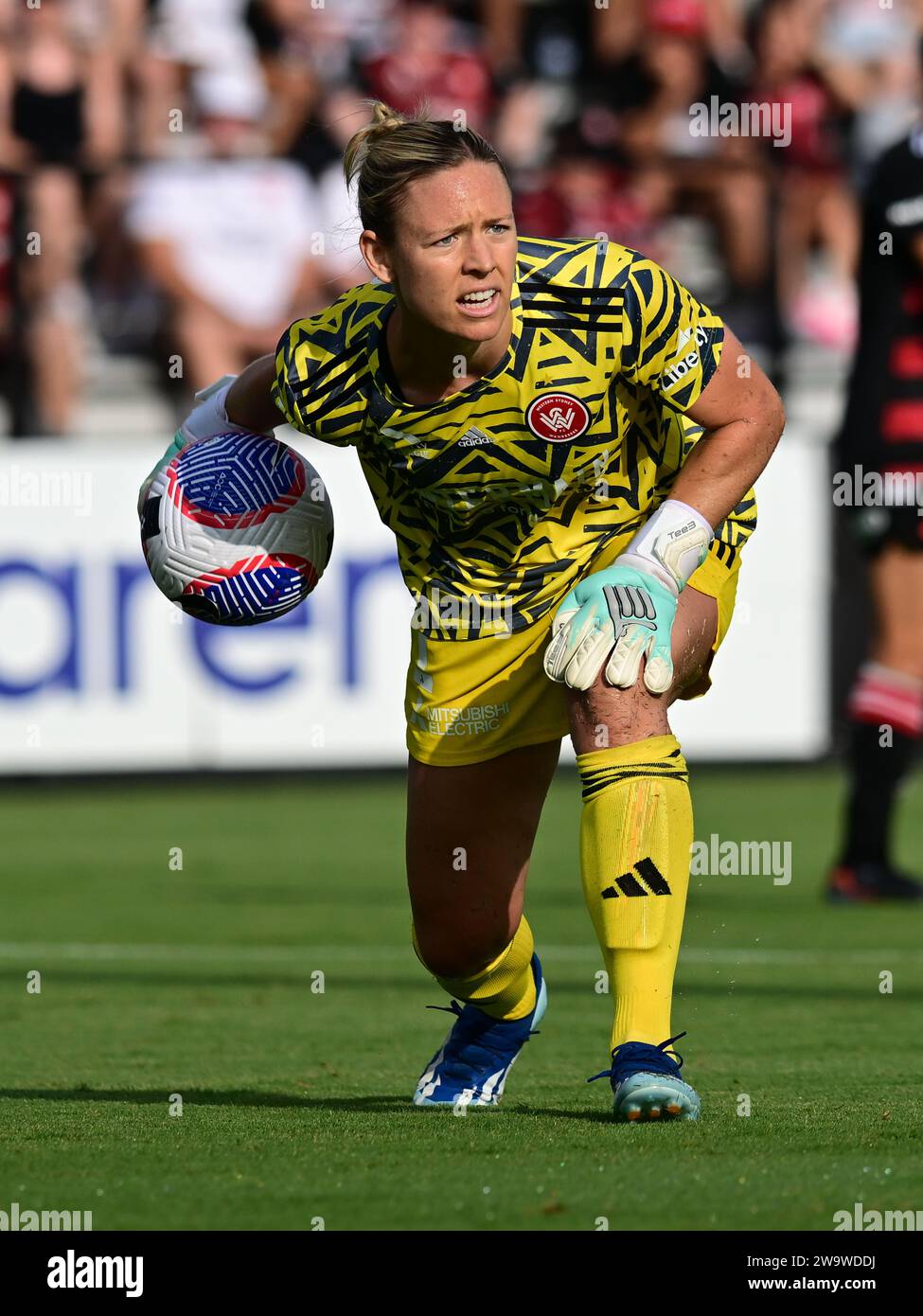Rooty Hills, Australia. 30th Dec, 2023. Kaylie Ann Collins of Western ...