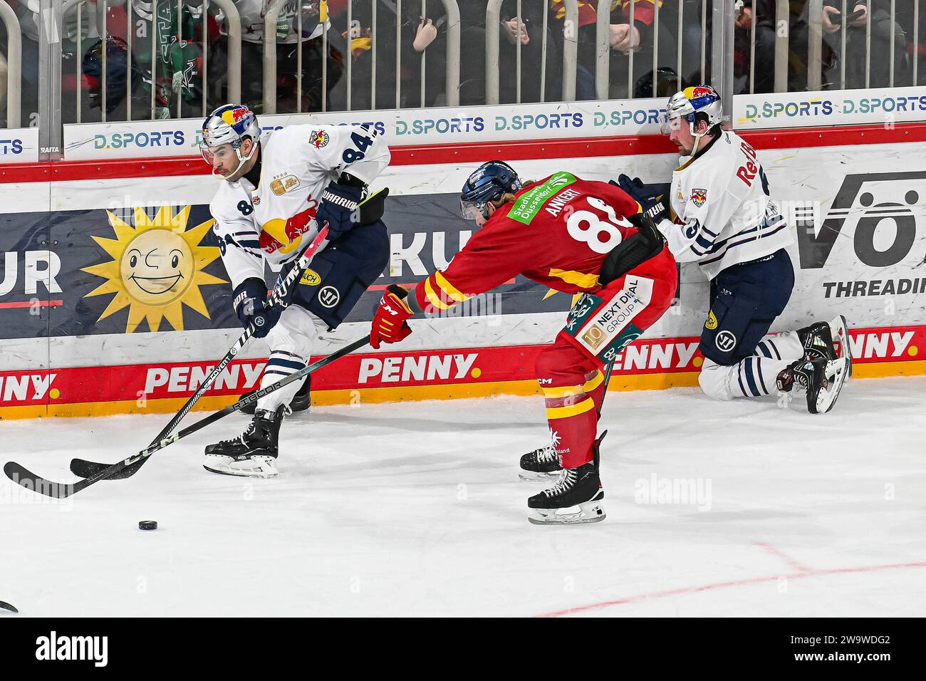 Eishockey DEL - Düsseldorfer EG vs EHC Red Bull München am 30.12.2023 ...