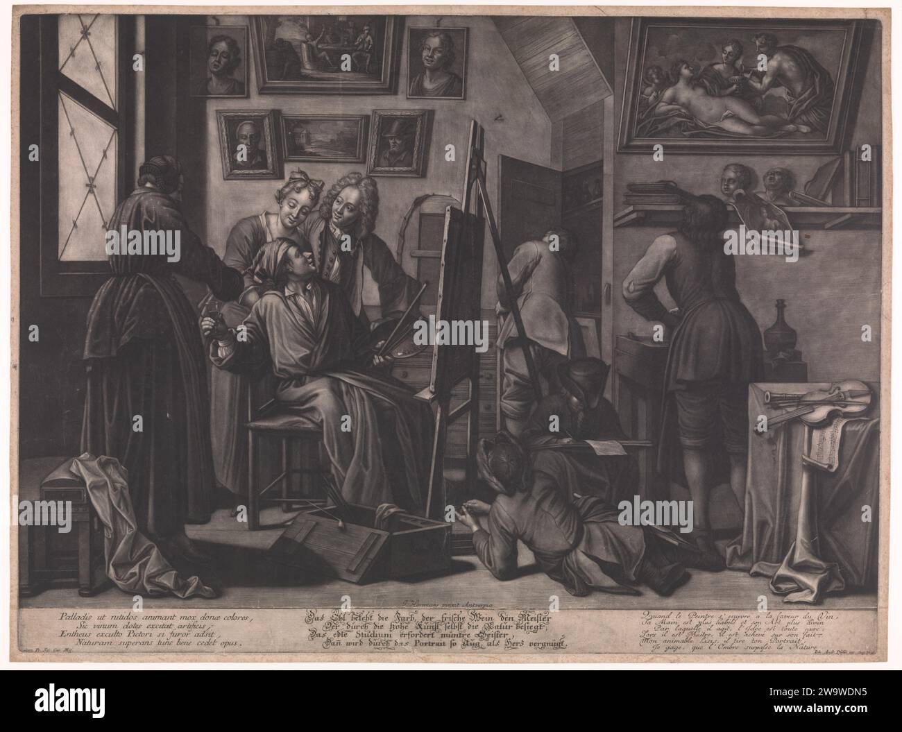 Johann andreas pfeffel elder hi-res stock photography and images - Alamy