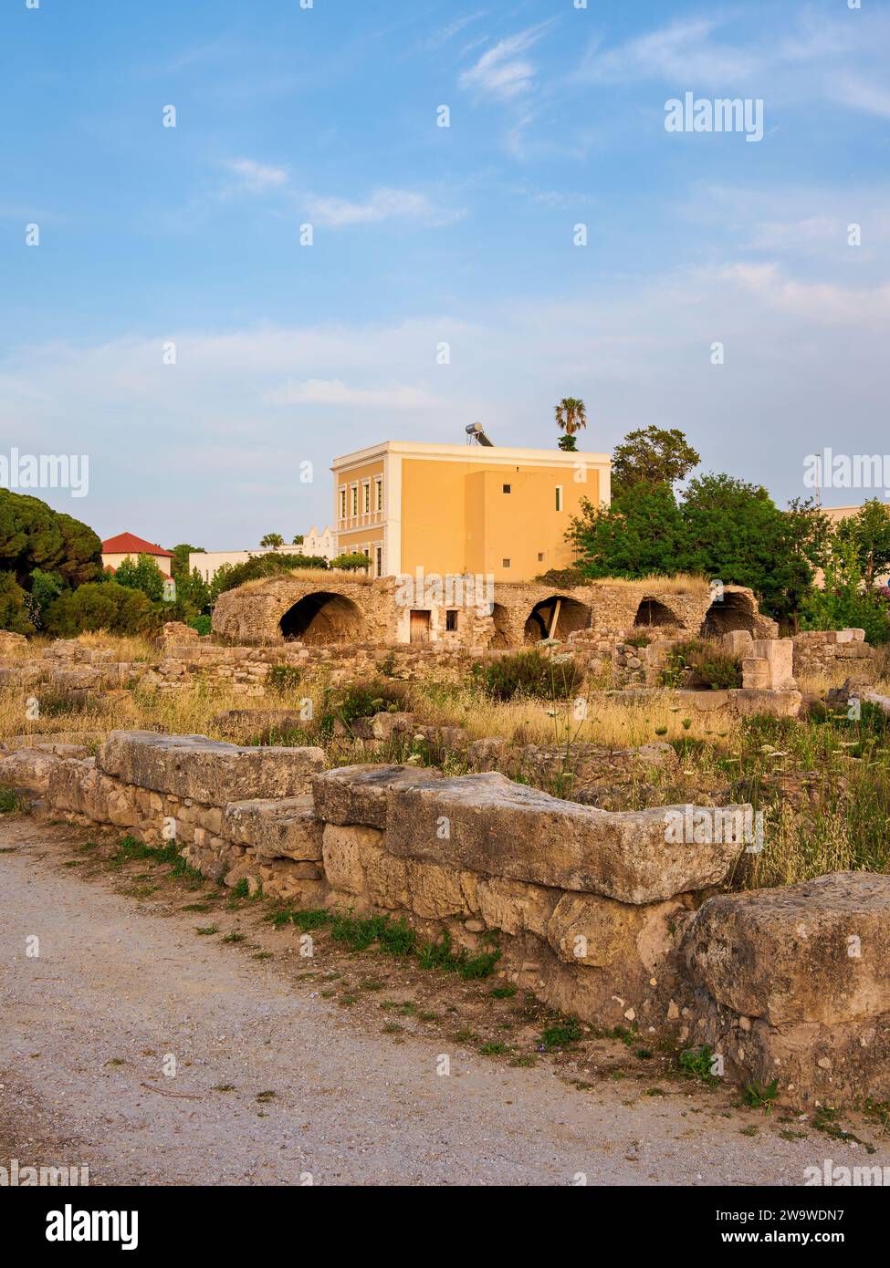 Ancient Agora, Kos Town, Kos Island, Dodecanese, Greece Stock Photo - Alamy