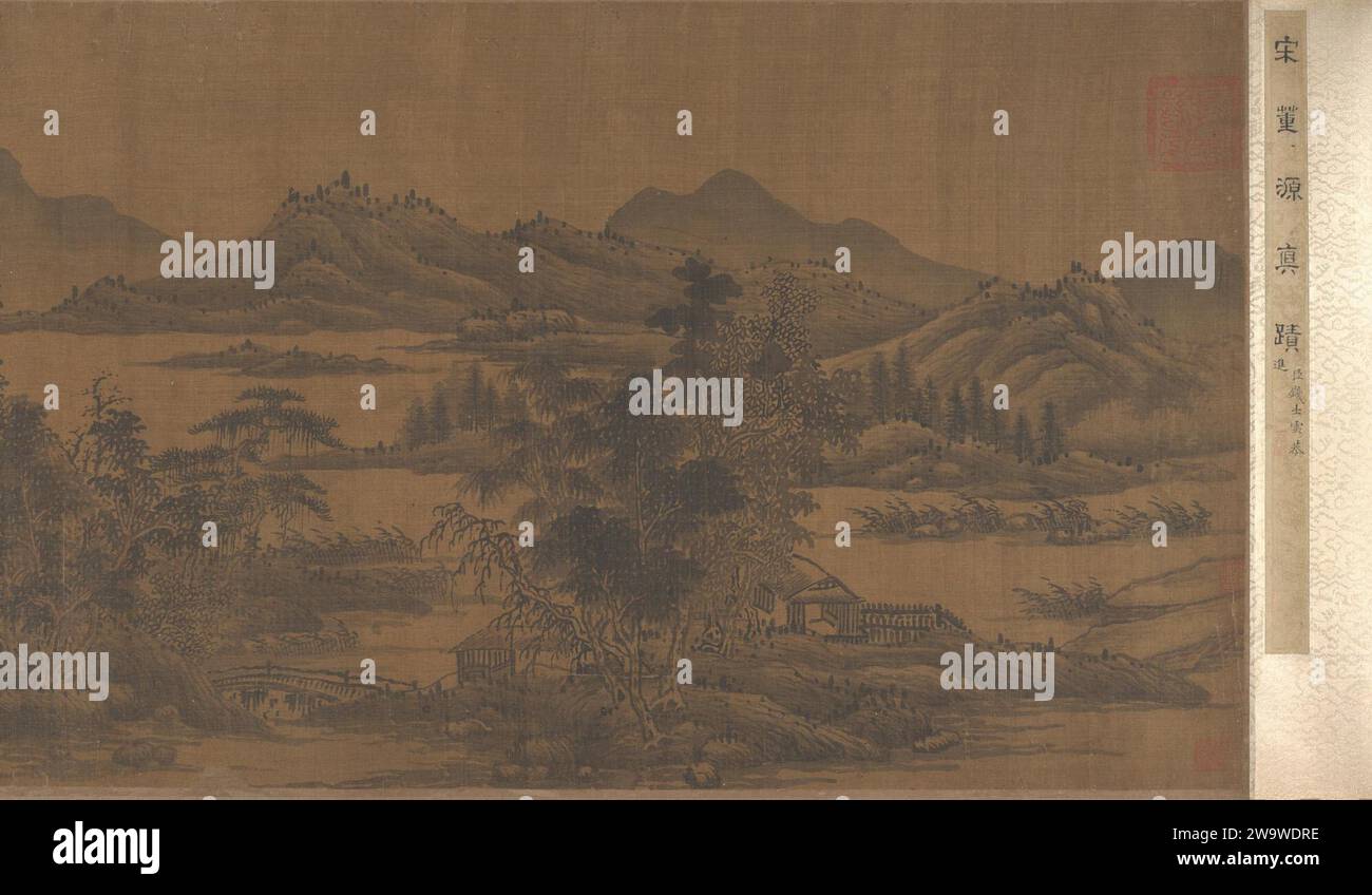 Landscape 1913 by Dong Yuan Stock Photo - Alamy