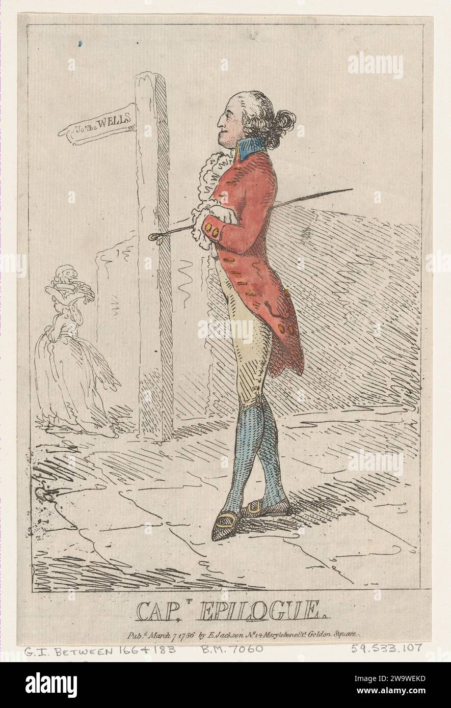 Captain Epilogue 1959 by Elizabeth Jackson Stock Photo - Alamy