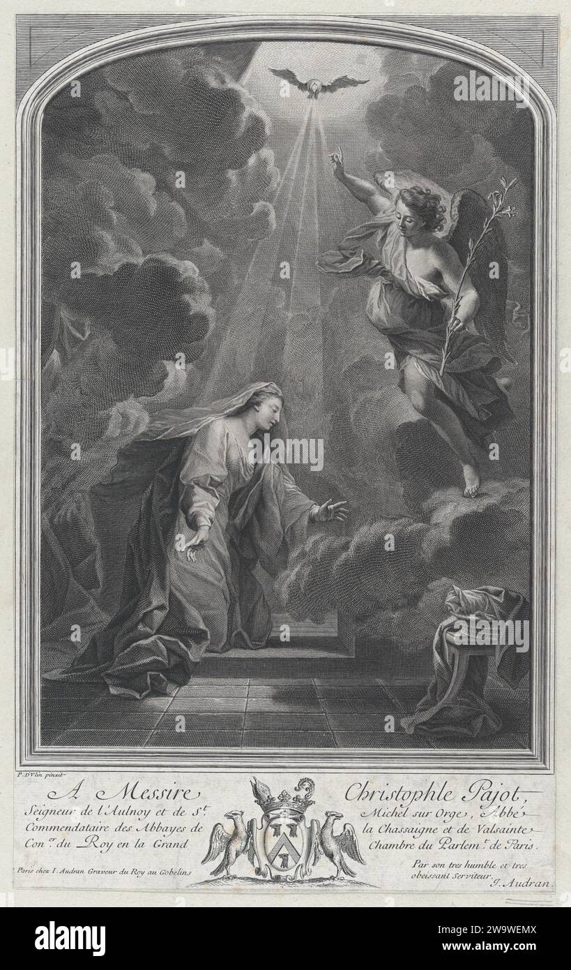 The Annunciation 1962 by Jean Audran Stock Photo - Alamy