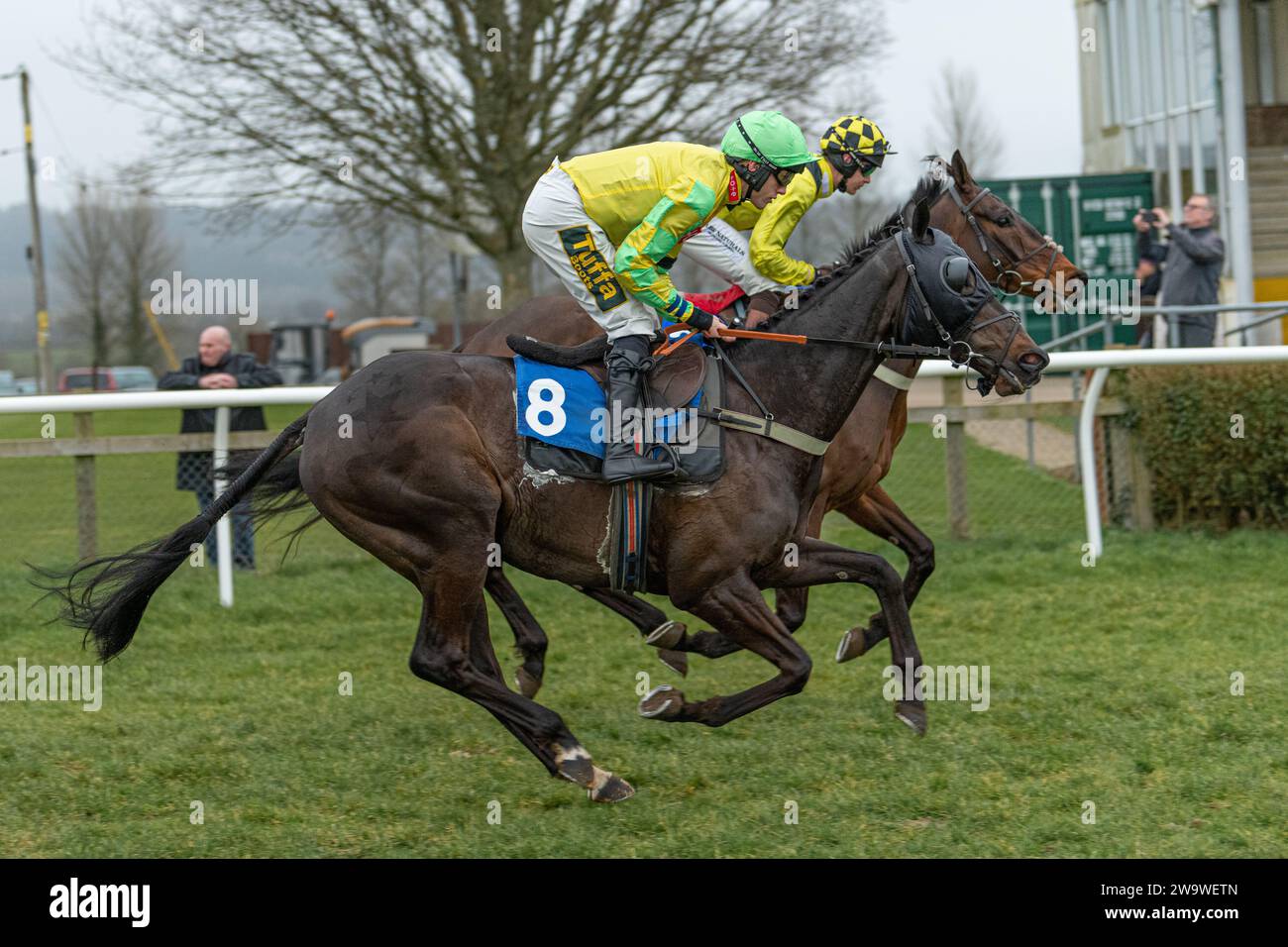 Wax and Wane, ridden by Alan Johns and trained by Tim Vaughan, racing ...