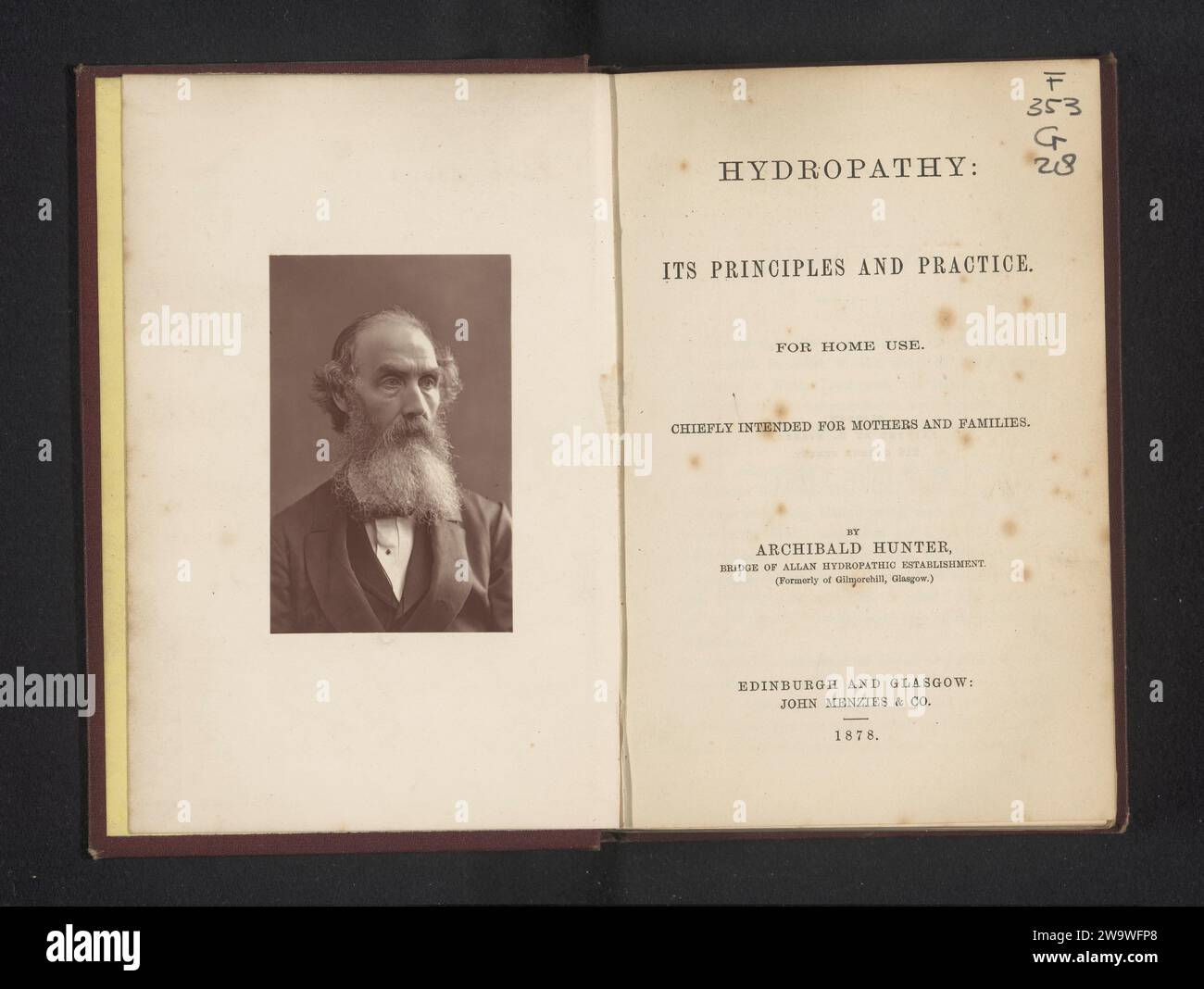 Hydropathy: its principles and practice, Archibald Hunter, 1878 book ... Hydropathy: its principles and practice, Archibald Hunter, 1878 book ...