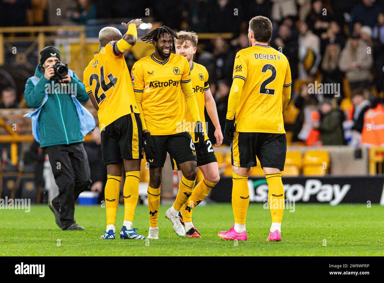 30th December 2023; Molineux Stadium, Wolverhampton, West Midlands ...