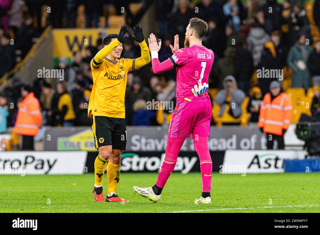 30th December 2023; Molineux Stadium, Wolverhampton, West Midlands ...