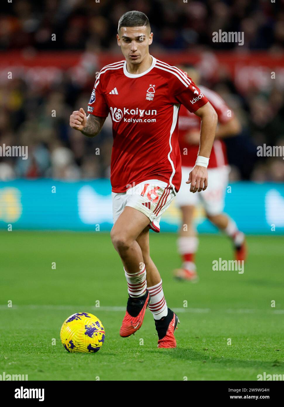 Nottingham Forest's Nicolas Dominguez during the Premier League match ...