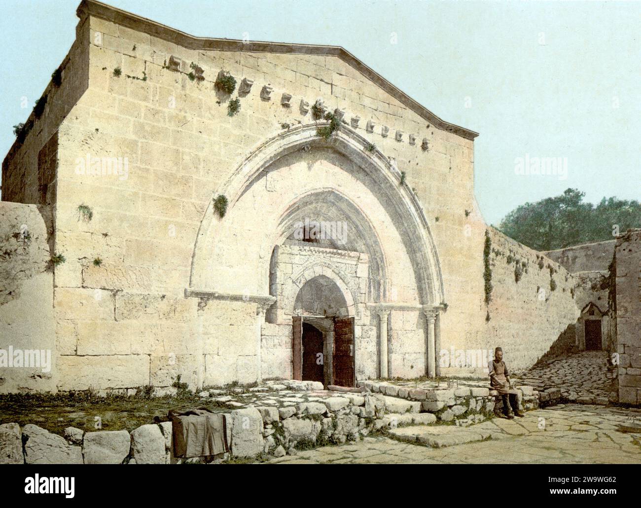 Grab der Jungfrau und Höhle der Agonie, Jerusalem, Heiliges Land ...