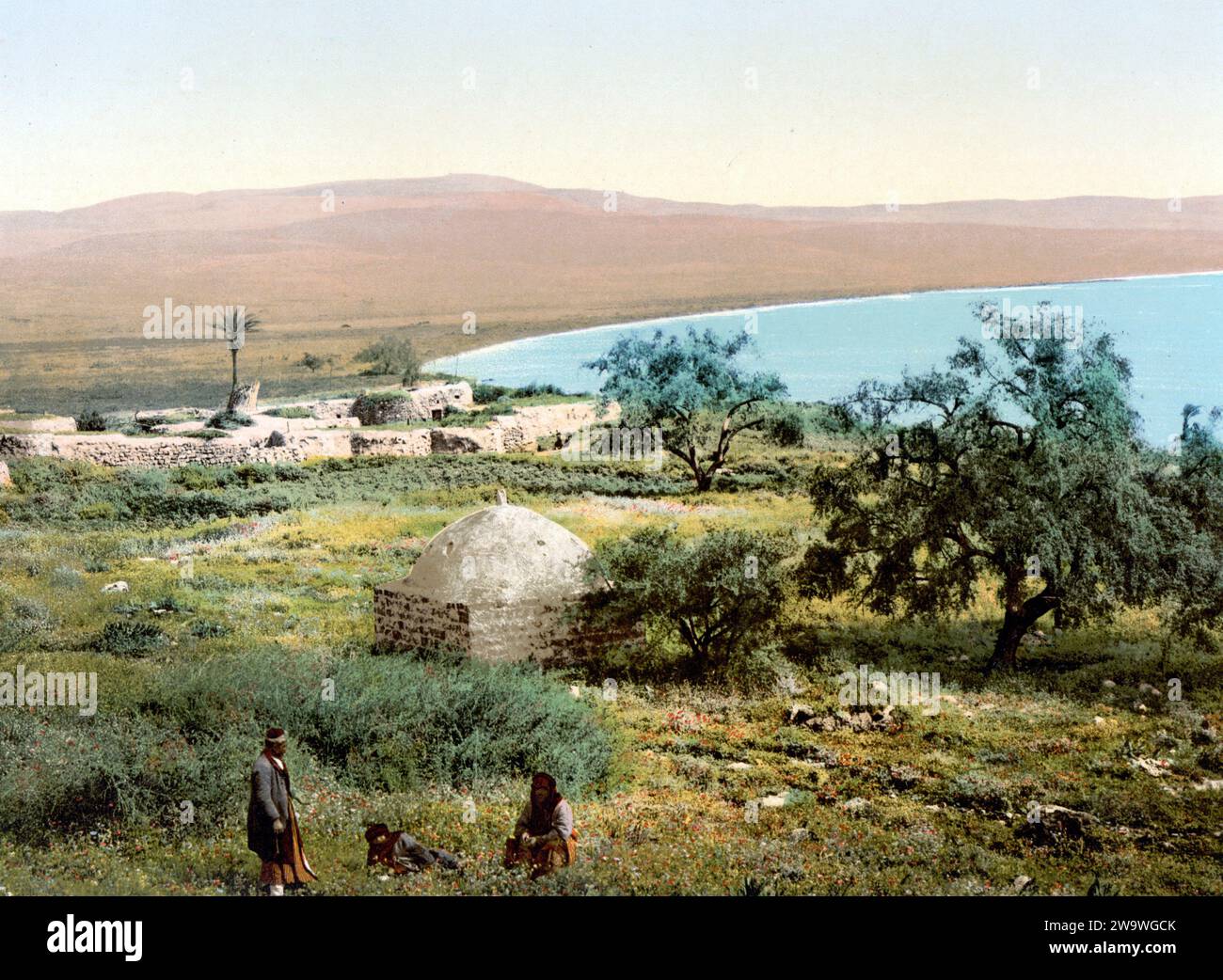 Der Geburtsort von Maria Magdale, Magdala, Heiliges Land, Israel, um ...