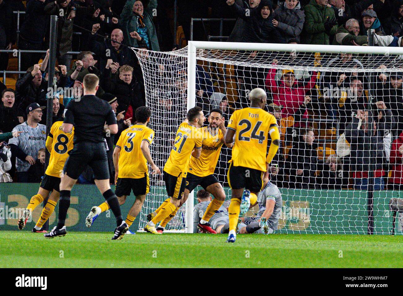 30th December 2023; Molineux Stadium, Wolverhampton, West Midlands ...