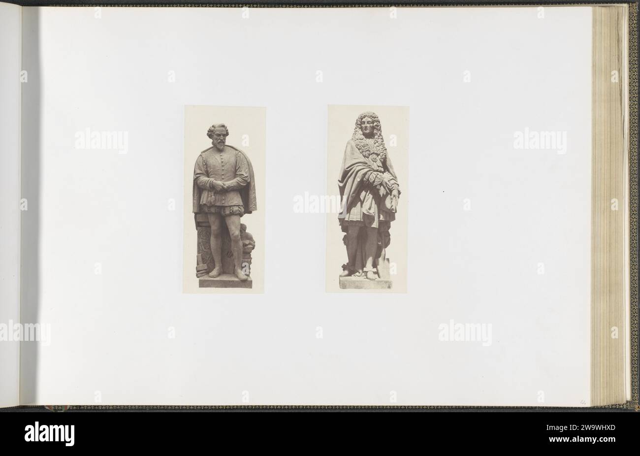 GIPS models for sculptures on the Palais du Louvre: left "Cousin" by ...