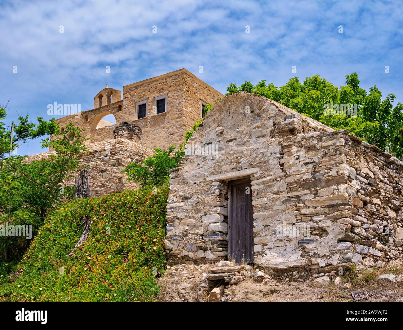 Bazeos Tower, Naxos Island, Cyclades, Greece Stock Photo - Alamy