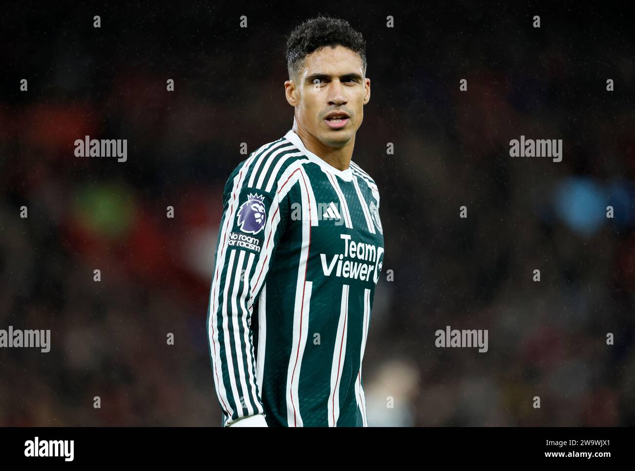 Manchester United's Raphael Varane during the Premier League match at ...