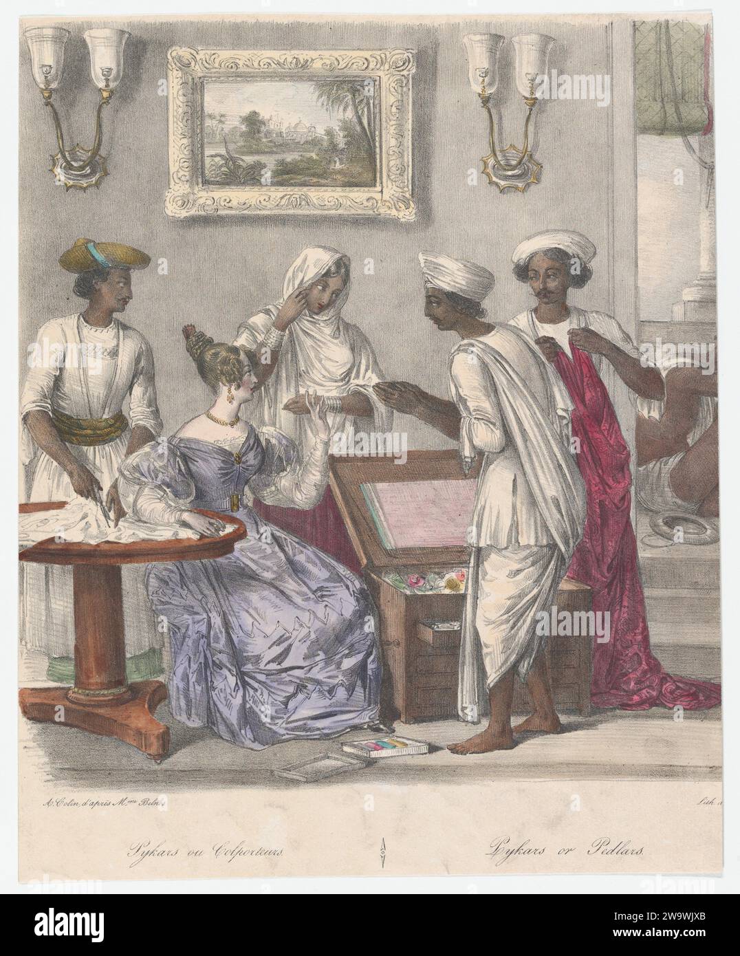 Pykars or Peddlers; from Twenty four Plates Illustrative of Hindoo and ...