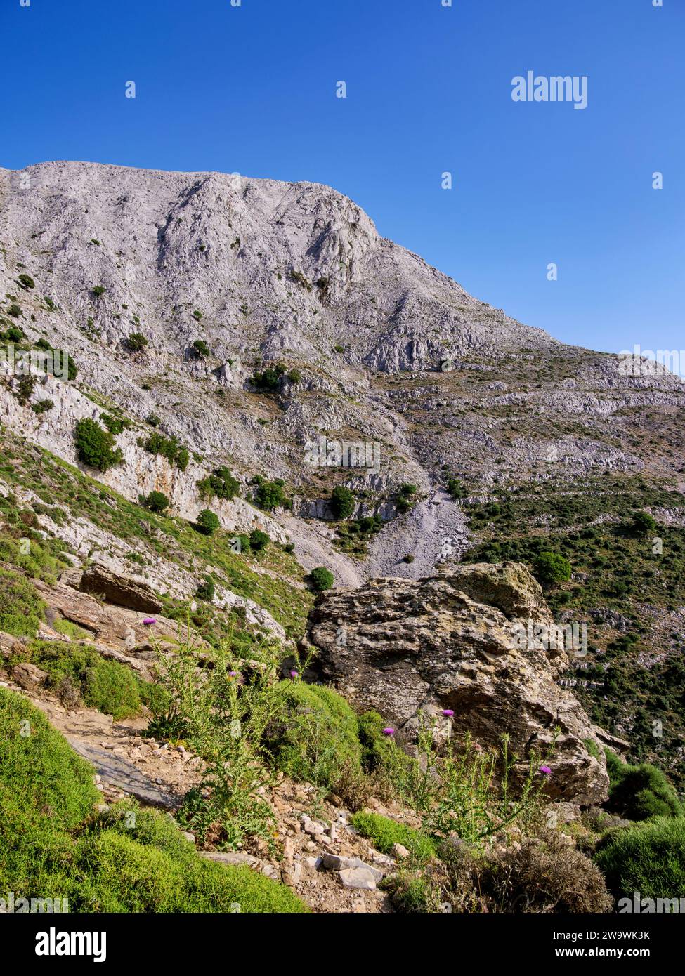 Mount Zas or Zeus, Naxos Island, Cyclades, Greece Stock Photo - Alamy