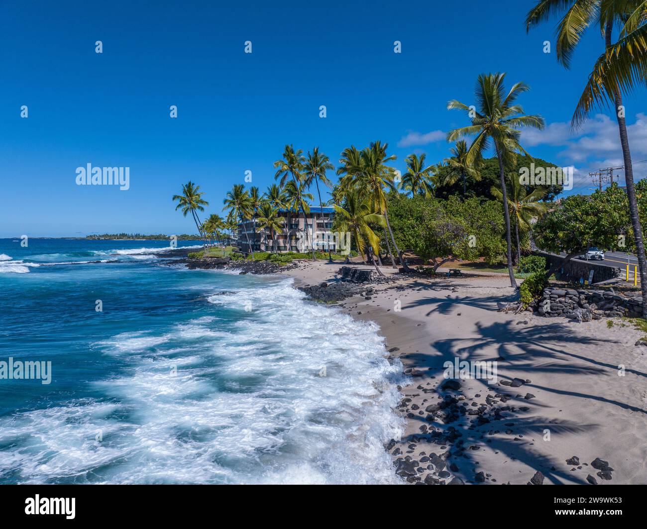 Hawaii big island kona aerial hi-res stock photography and images - Alamy