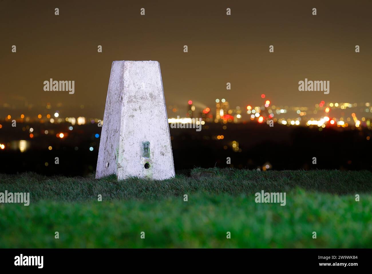 Leeds trig point hi-res stock photography and images - Alamy