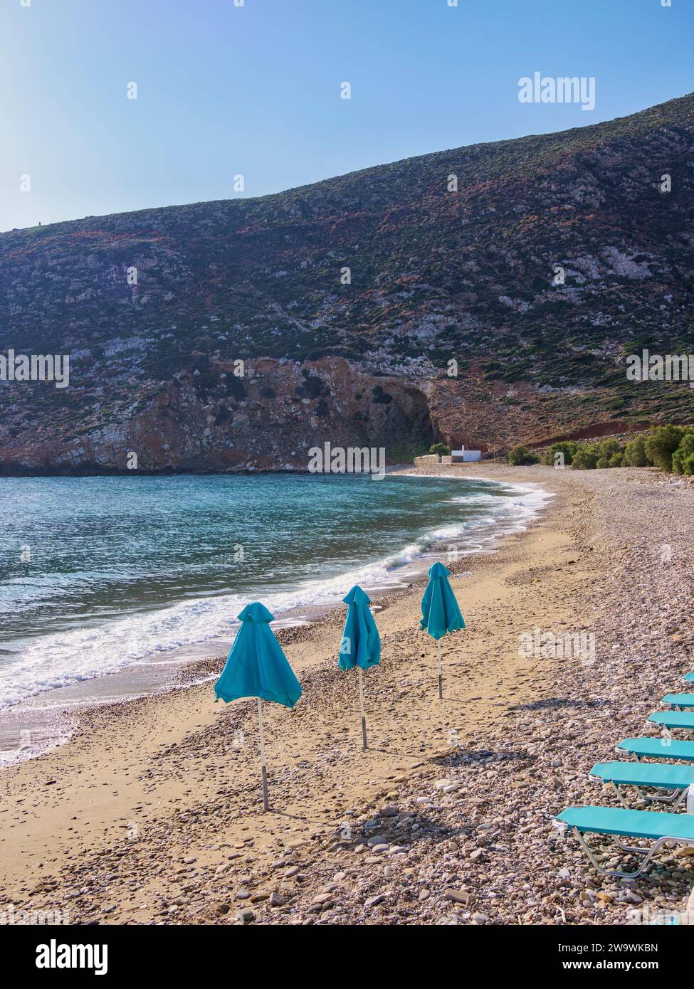 Apollonas Beach, Naxos Island, Cyclades, Greece Stock Photo - Alamy