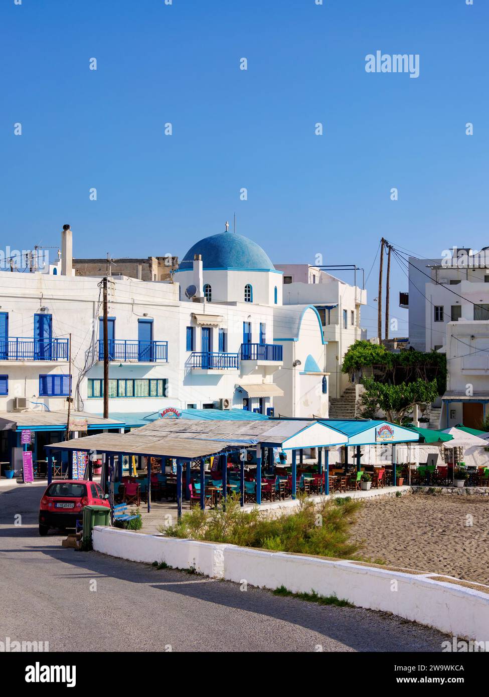 Apollonas Village, Naxos Island, Cyclades, Greece Stock Photo - Alamy