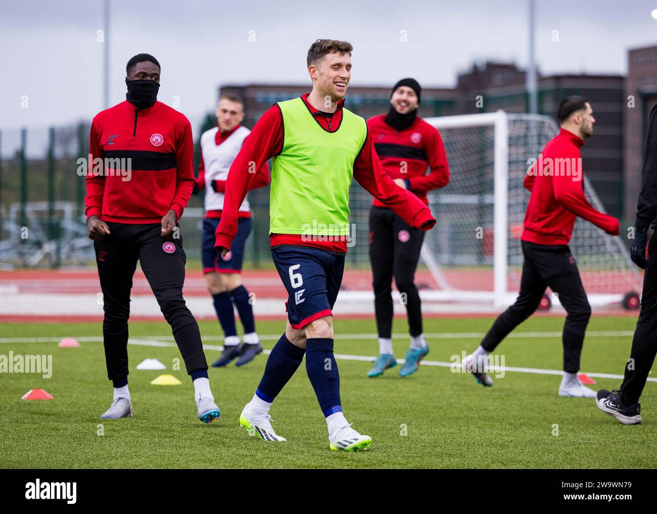 Edinburgh, Scotland. 30 December 2023. Jamie Barjonas (6 - Hamilton ...
