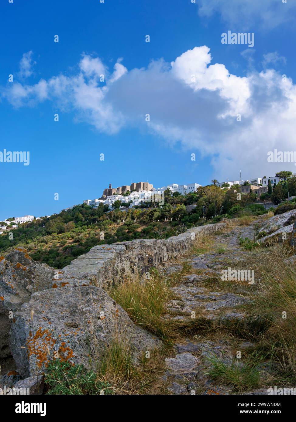 Old Way to Monastery of Saint-John the Theologian and Patmos Chora ...