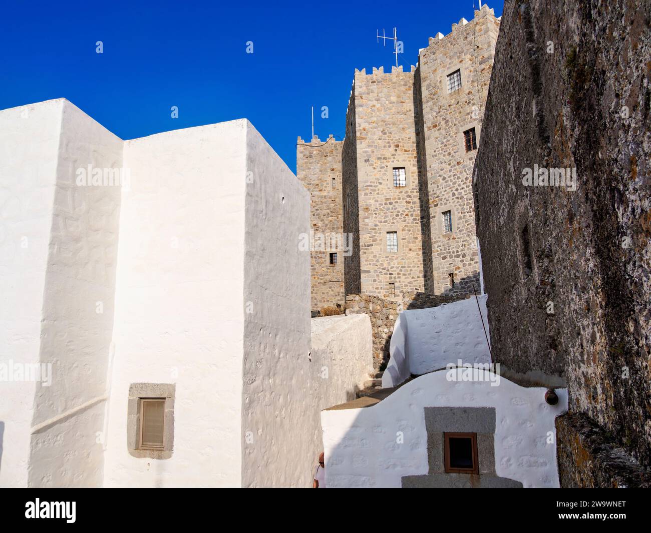 Monastery of Saint-John the Theologian, Patmos Chora, Patmos Island ...